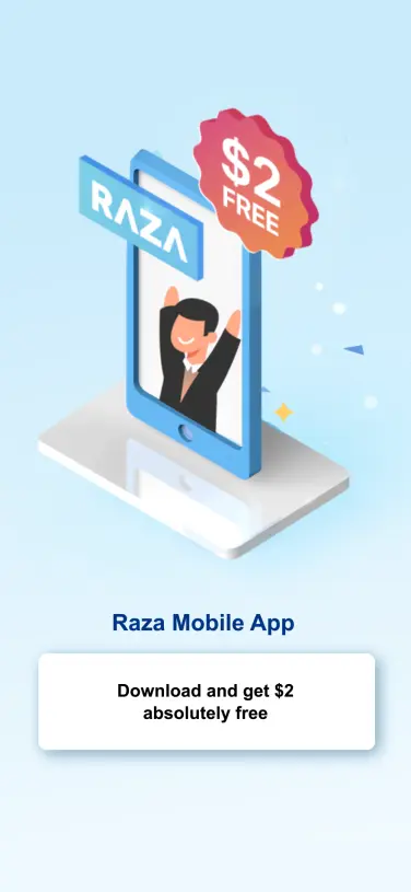 Free International calls with Raza calling app